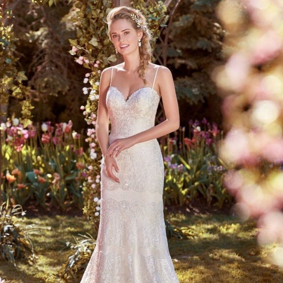 Rebecca Ingram | Dresses | 60 Obo Rebecca Ingram Size 8 Wedding Bridal ...